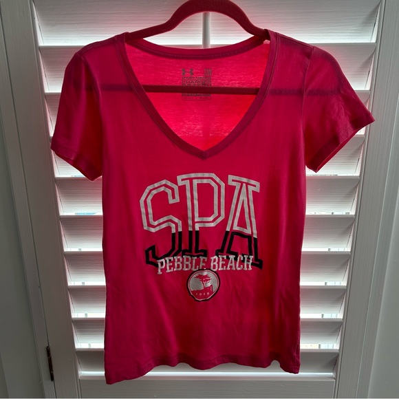 Under Armour | Tops | Pebble Beach Spa T Shirt | Poshmark
